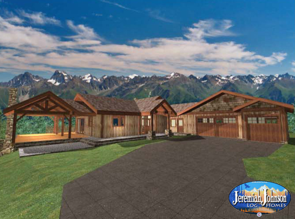 Pristine Place - Jeremiah Johnson Custom Log Homes