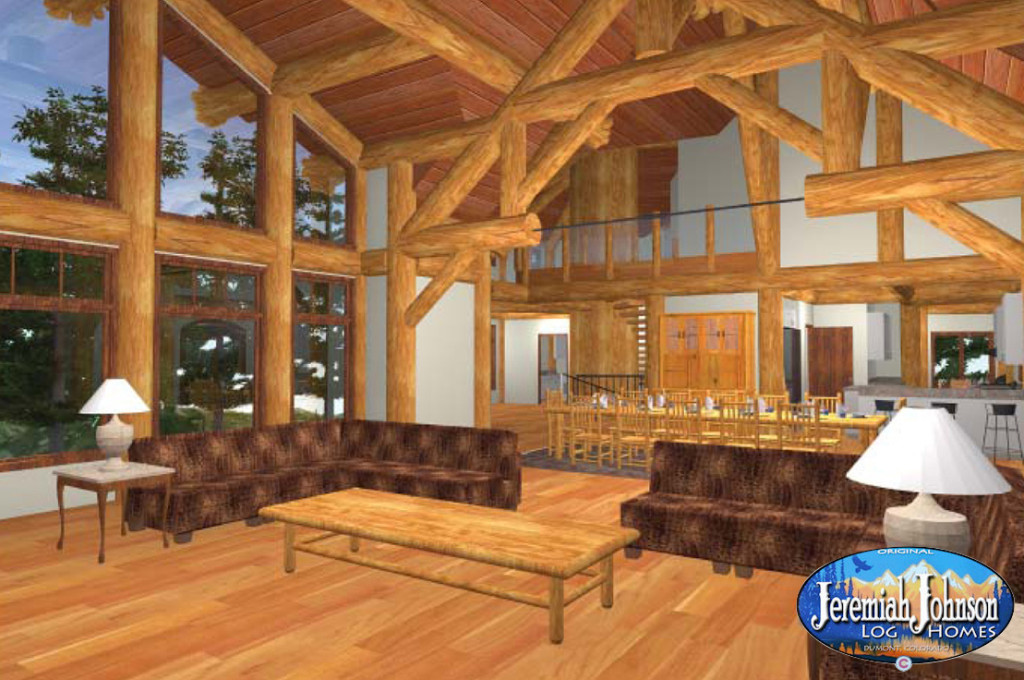 The Panoramic Ranch - Jeremiah Johnson Custom Log Homes