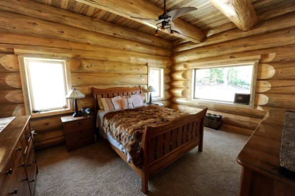 Log Home Interiors - Jeremiah Johnson Custom Log Homes
