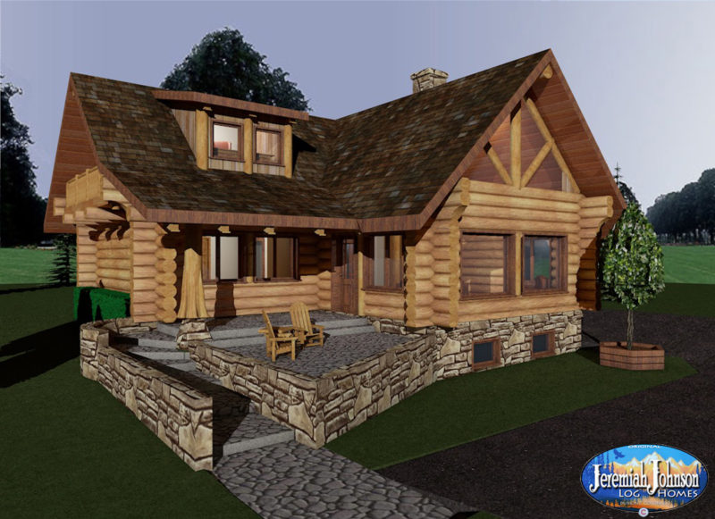 Plans for Log Cabins Under 1500 Sq Ft - Jeremiah Johnson Custom Log Homes