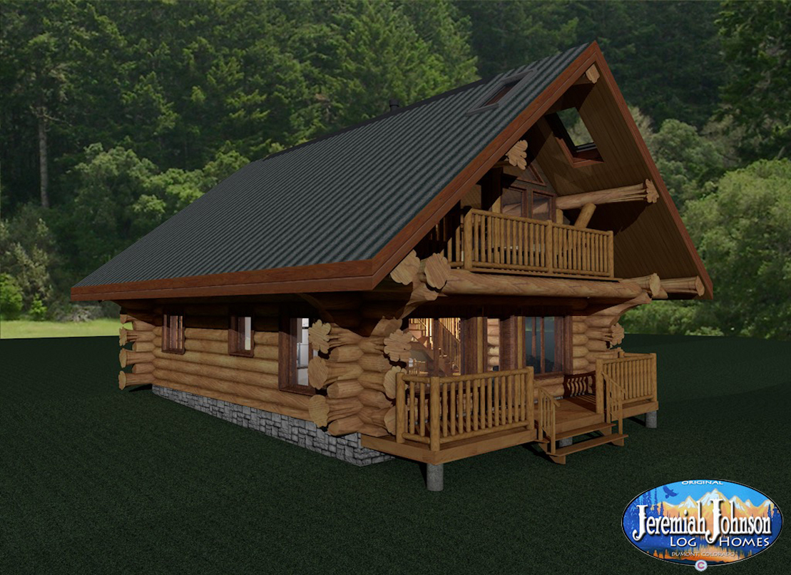 Plans for Log Cabins Under 1500 Sq Ft - Jeremiah Johnson Custom Log Homes