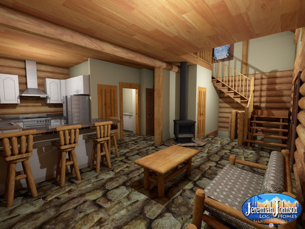 The Weekender - Jeremiah Johnson Custom Log Homes