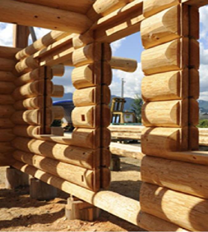 Custom Log Home Construction Options