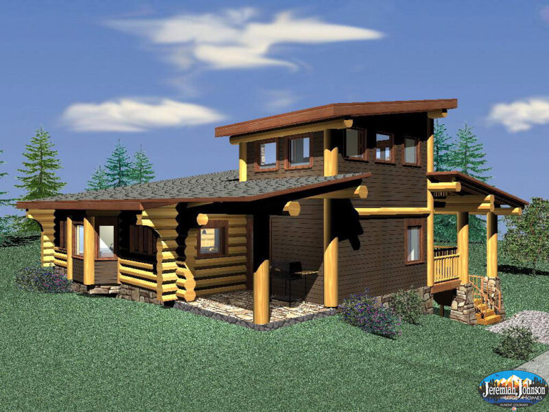 Plans for Log Cabins Under 1500 Sq Ft - Jeremiah Johnson Custom Log Homes