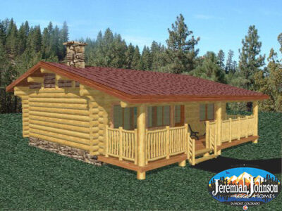 Plans for Log Cabins Under 1500 Sq Ft - Jeremiah Johnson Custom Log Homes